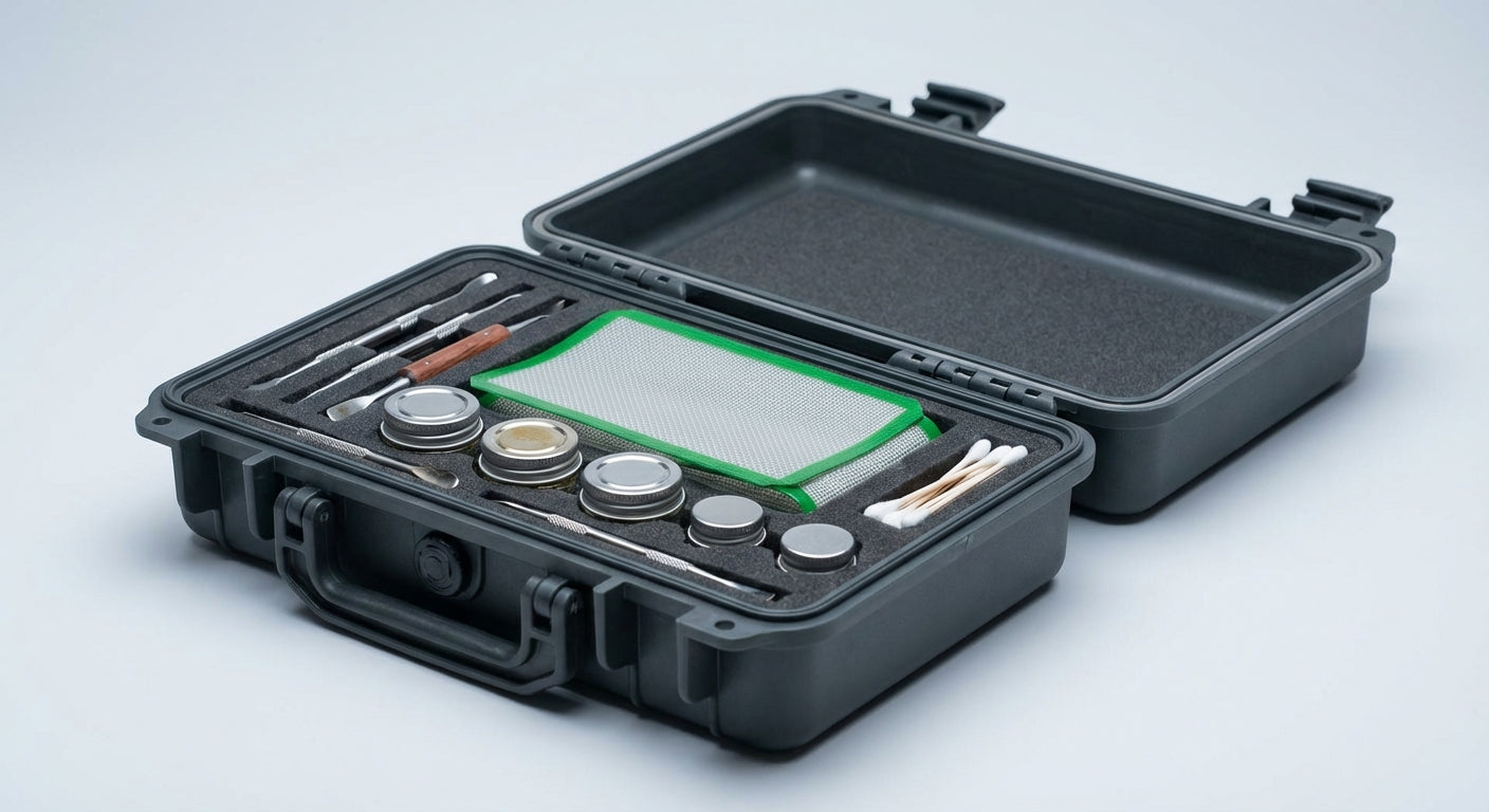 2025 Travel Cases & Smell-Proof Dab Storage - Oil Slick