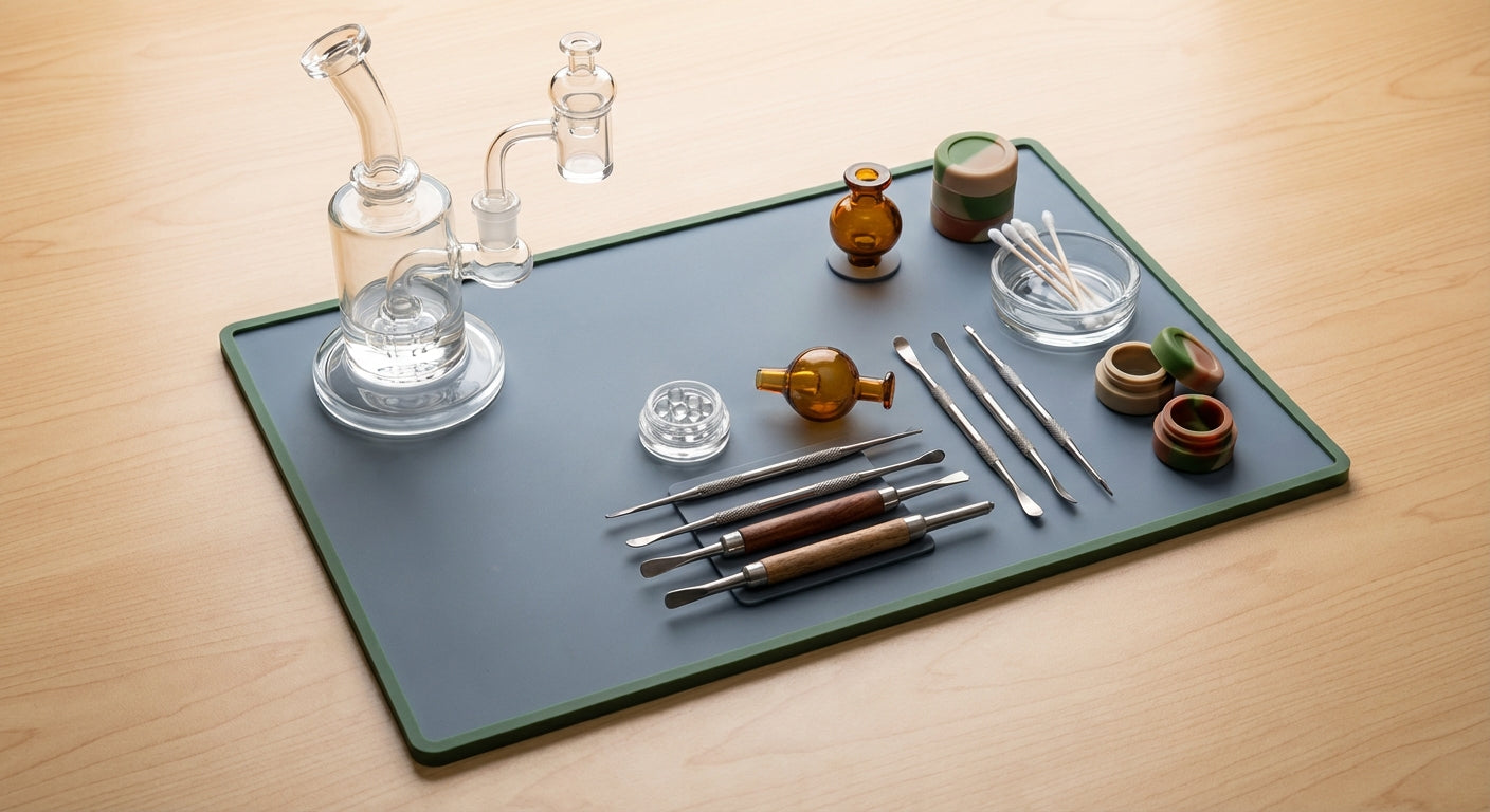 Magnetic Dab Stations for Cleaner Rig Setups - Oil Slick