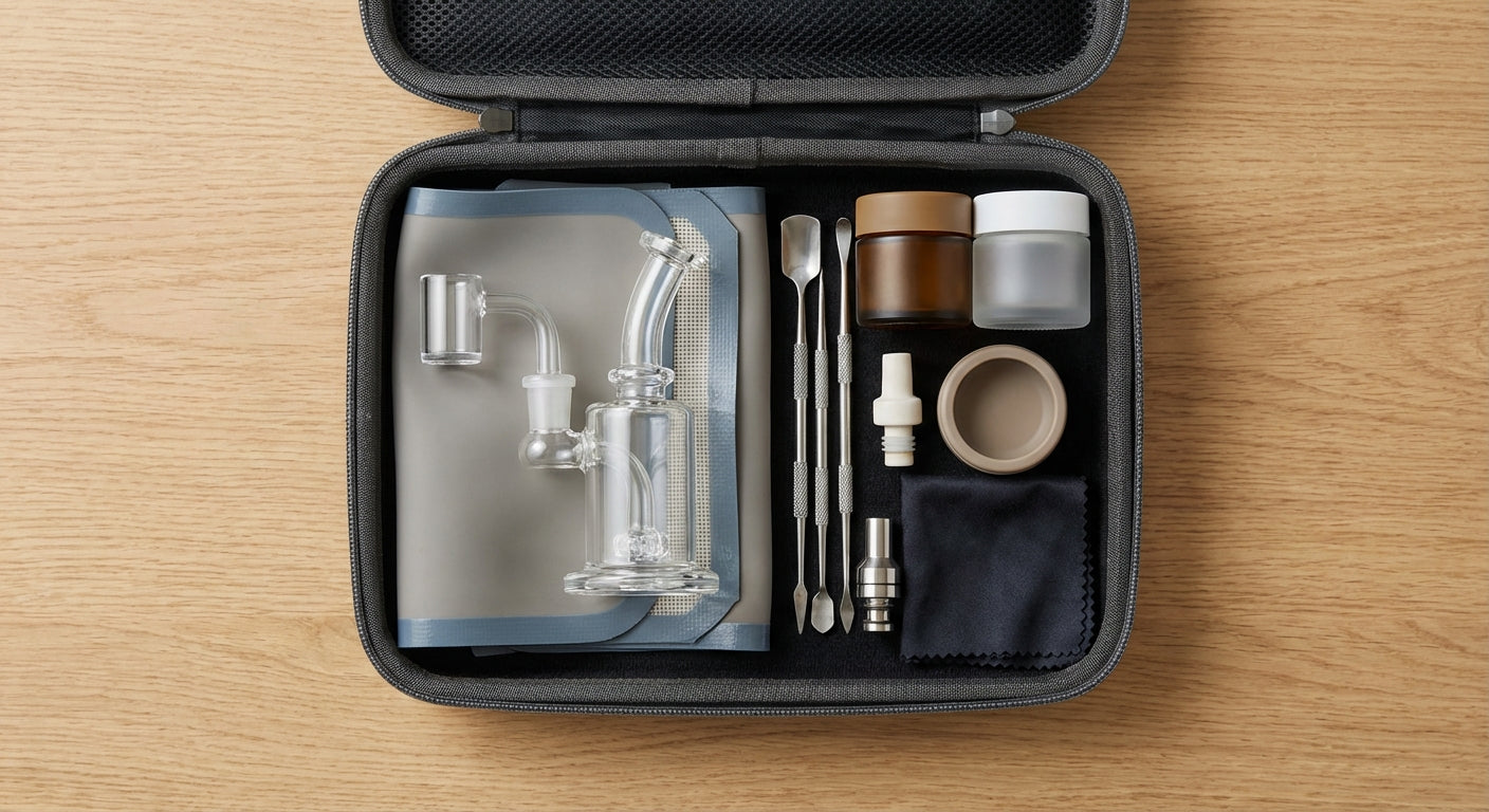 Smell-Proof Dab Kits for Stealth Travel - Oil Slick