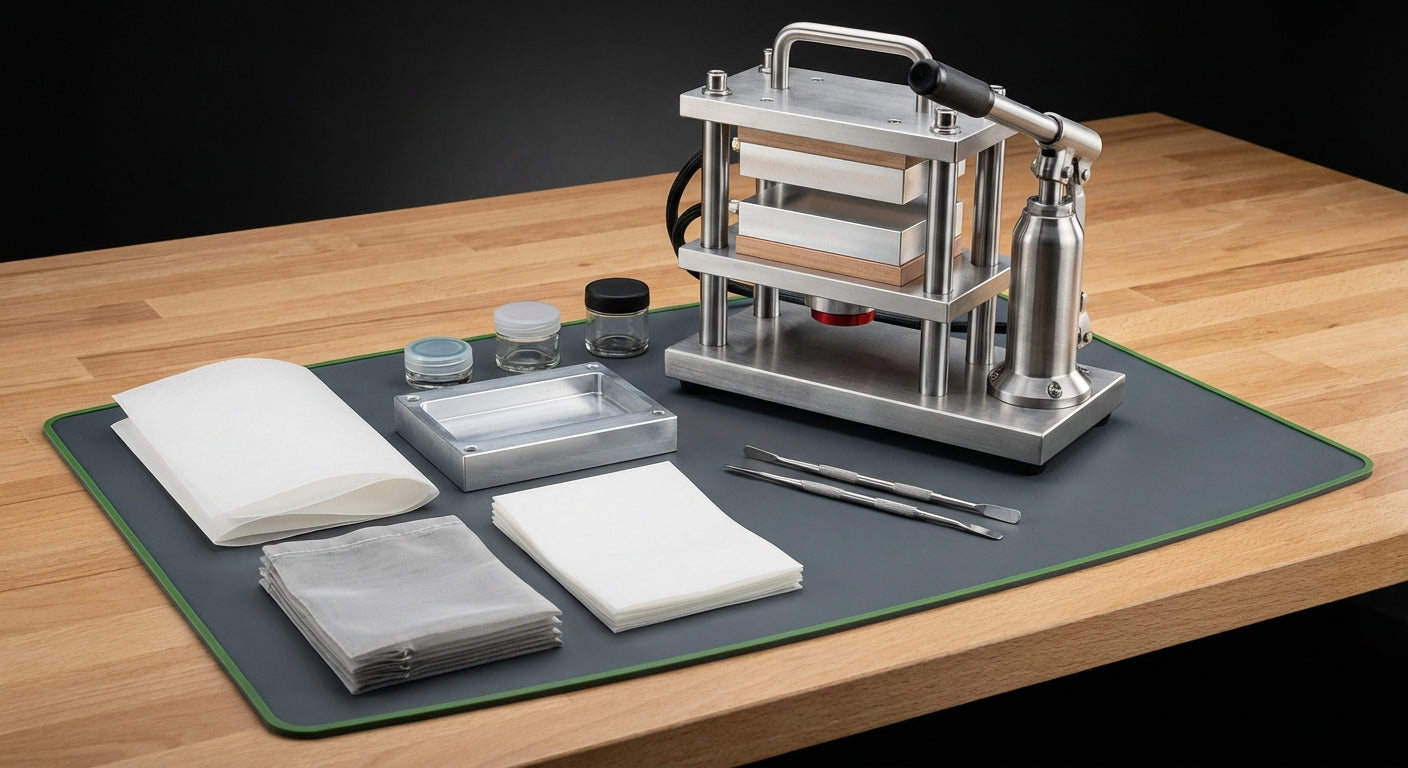 2025 Rosin Press Accessory Guide Essentials - Oil Slick