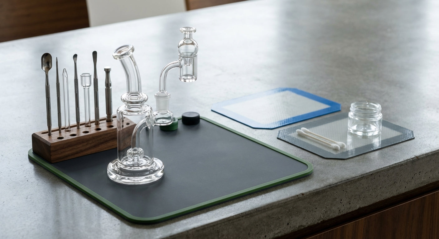 2025 Dab Mat Care: Non-Stick - Oil Slick