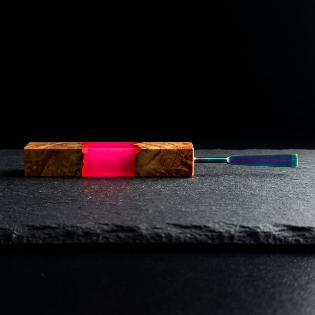 Square Sesh Sceptor DAB Tool V2 – Lucy UV | Oil Slick Pad