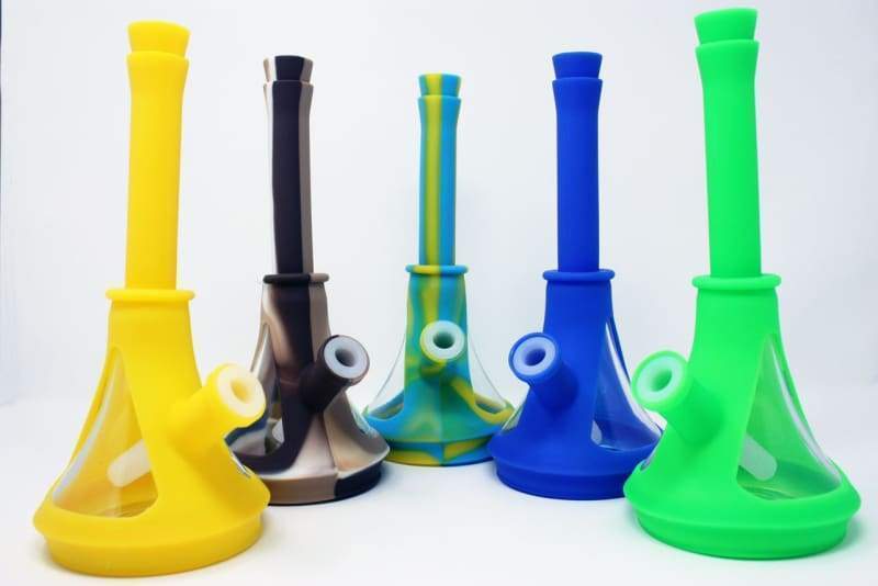 Silicone Bongs | Silicone Pipes | Silicone Dab Rings & Bubblers - Oil Slick
