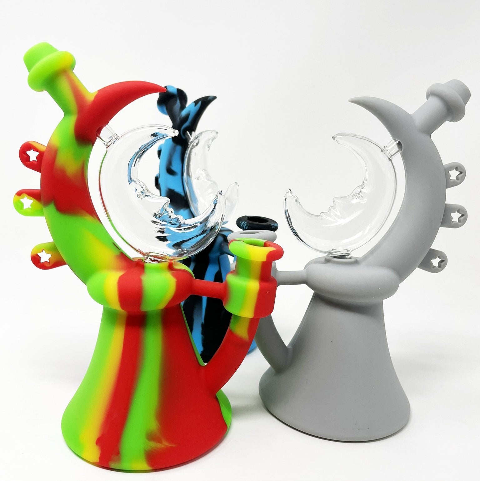 Silicone Bongs, Silicone Dab Rigs and Nectar Collector - Oil Slick